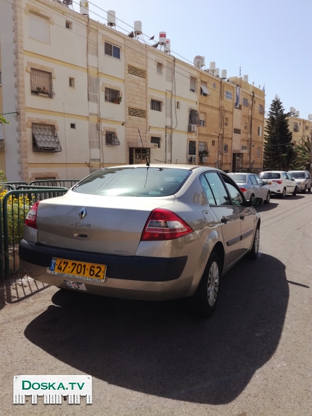 Renault Megane II в Хайфе, 11000 ₪ - doska.vesty.co.il